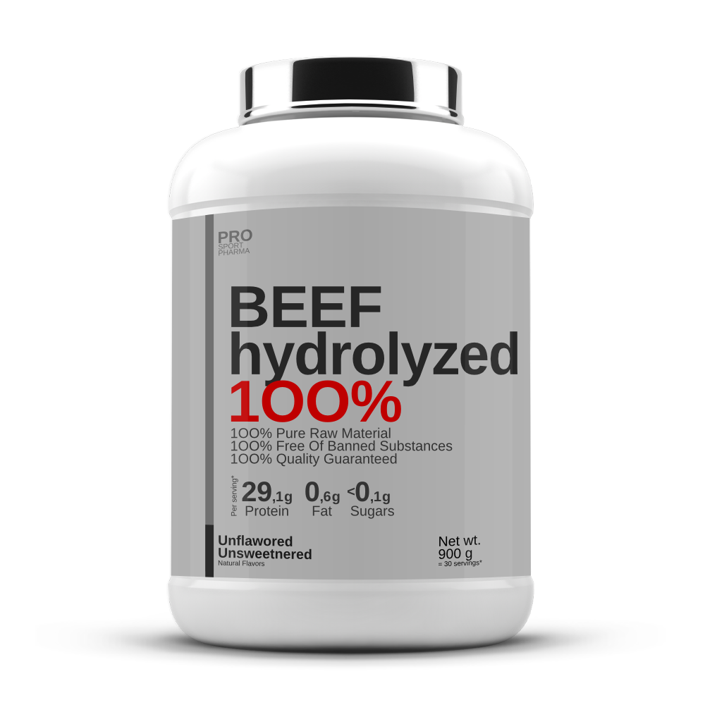 Pirkt 1OO% Hidrolizēts liellopu gaļas proteīns 900 g no 13.39